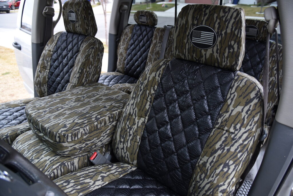 Mossy Oak Bottomland Camo Seat Covers | Custom Fit
