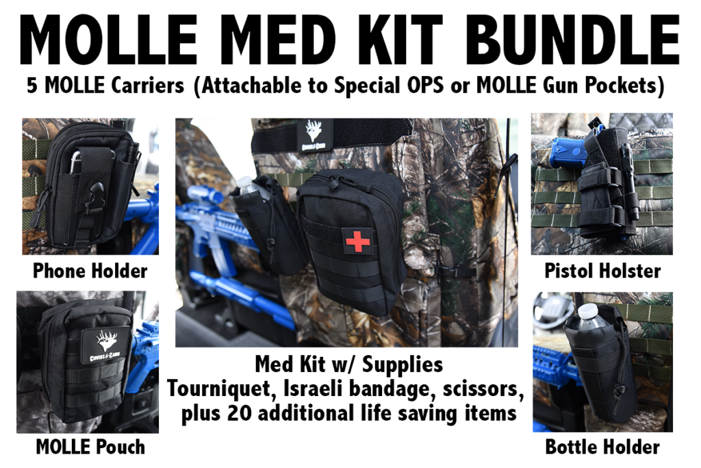 MOLLE Med Kit Bundle | Covers and Camo