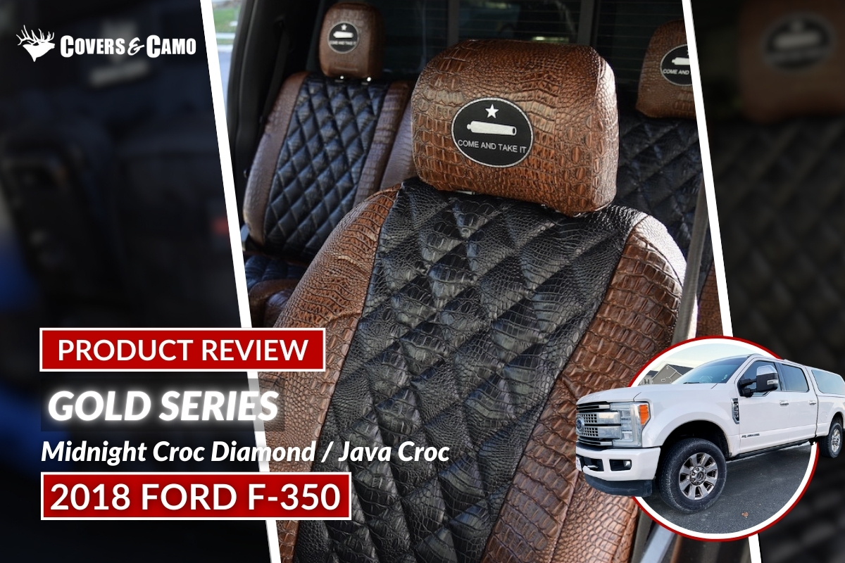 Alligator Seat Covers | Custom Exotic Gold Series Covers